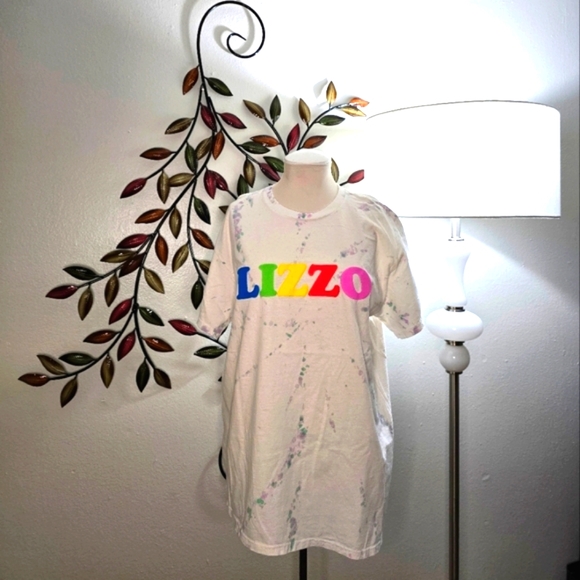 LIZZO | Tops | Lizzo Tshirt Unisex L Tie Dye U R Special Puff Graphic ...